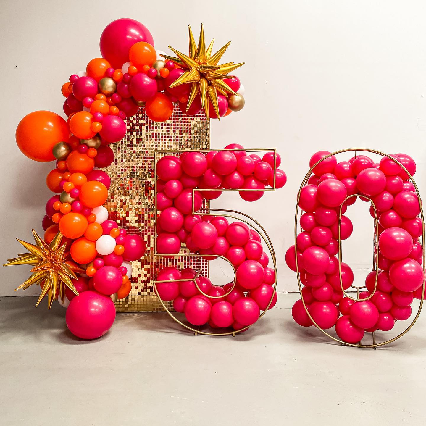 DIY Geometric Balloon Numbers And Letters with Pictures 