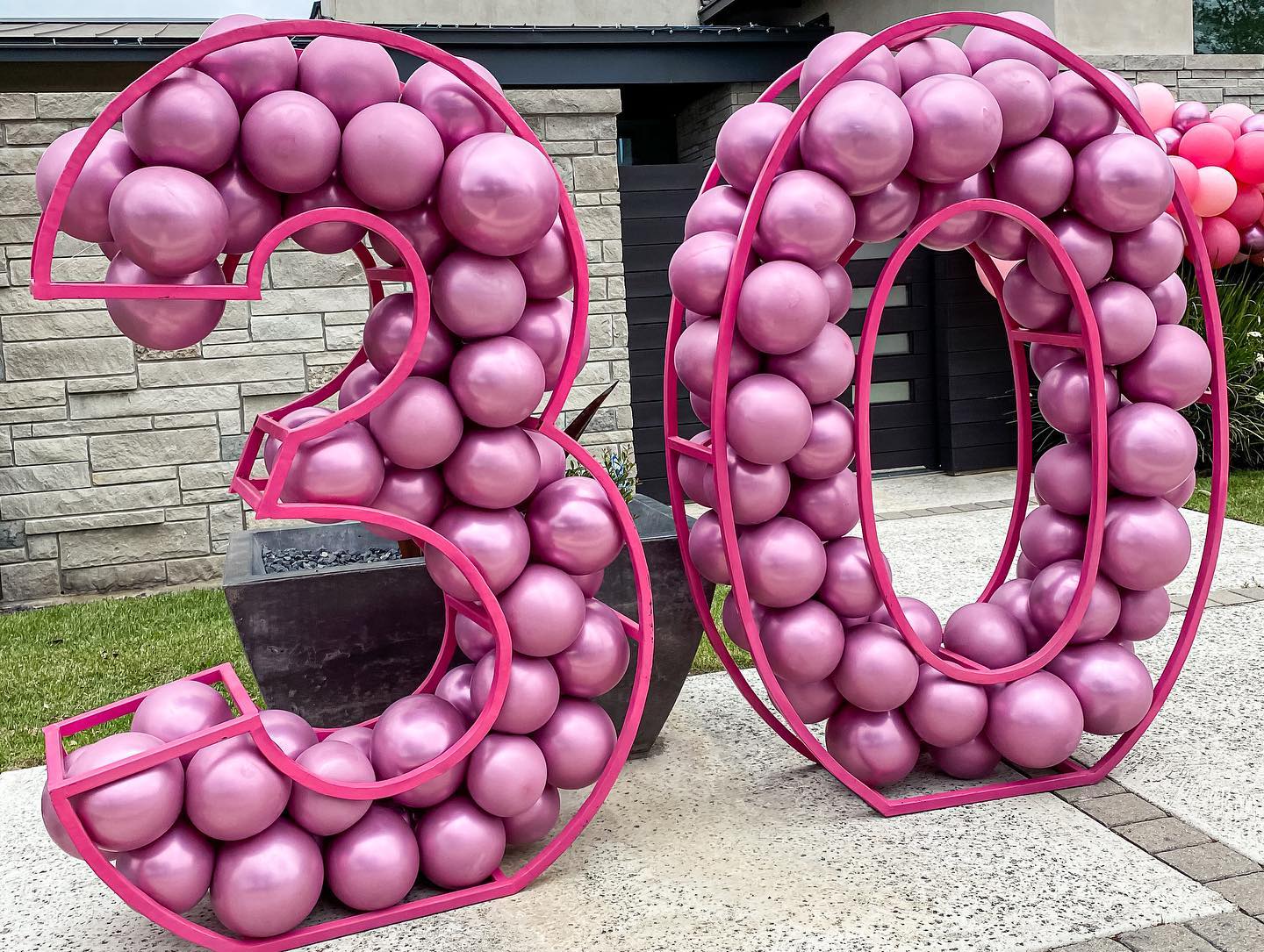 40 Geometric Mosaic Letters And Numbers Balloon Design Ideas